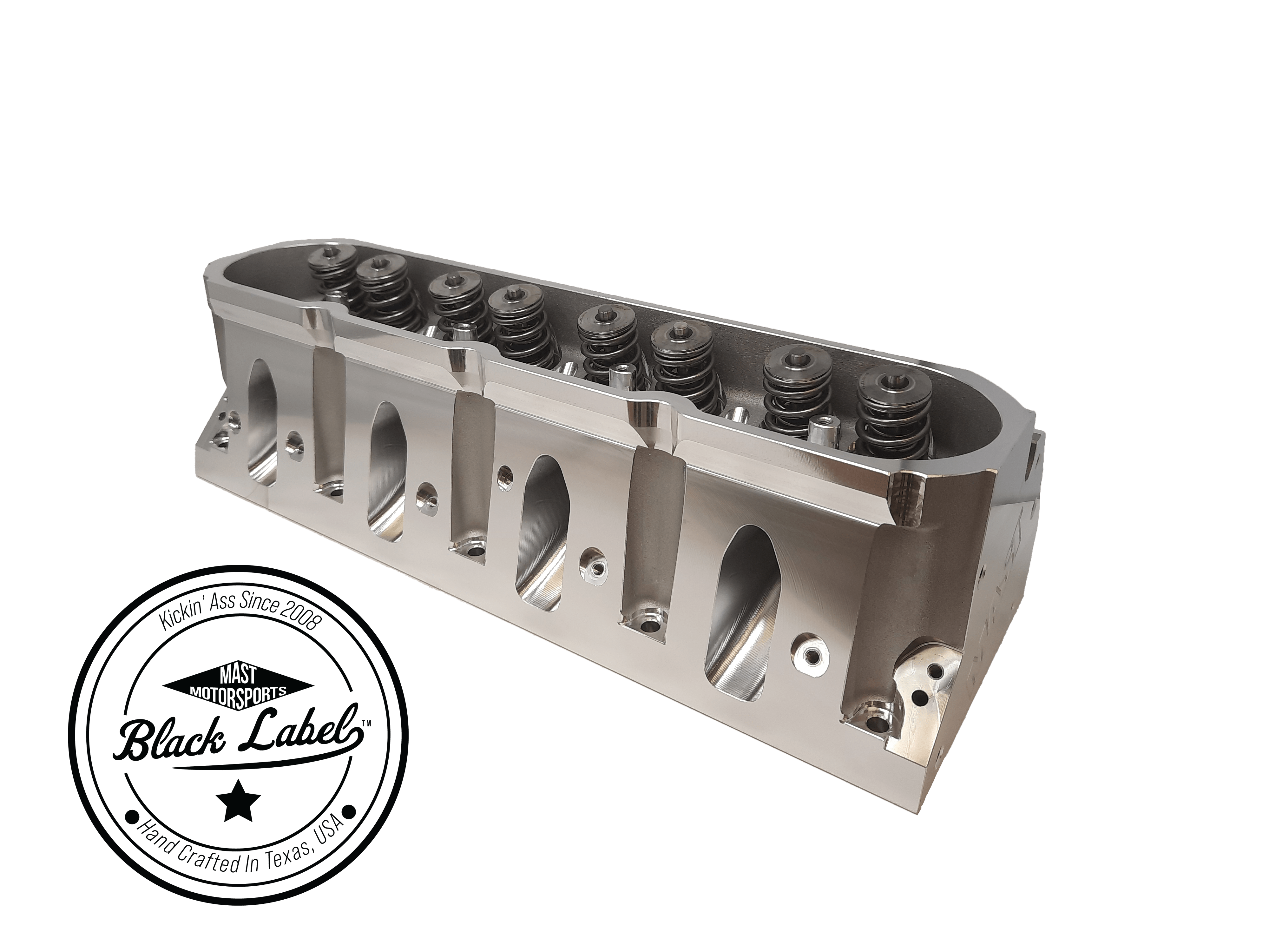 Cathedral Port 5.3L 3.780" (+) Bore - Pair Black Label CNC Cylinder He ...