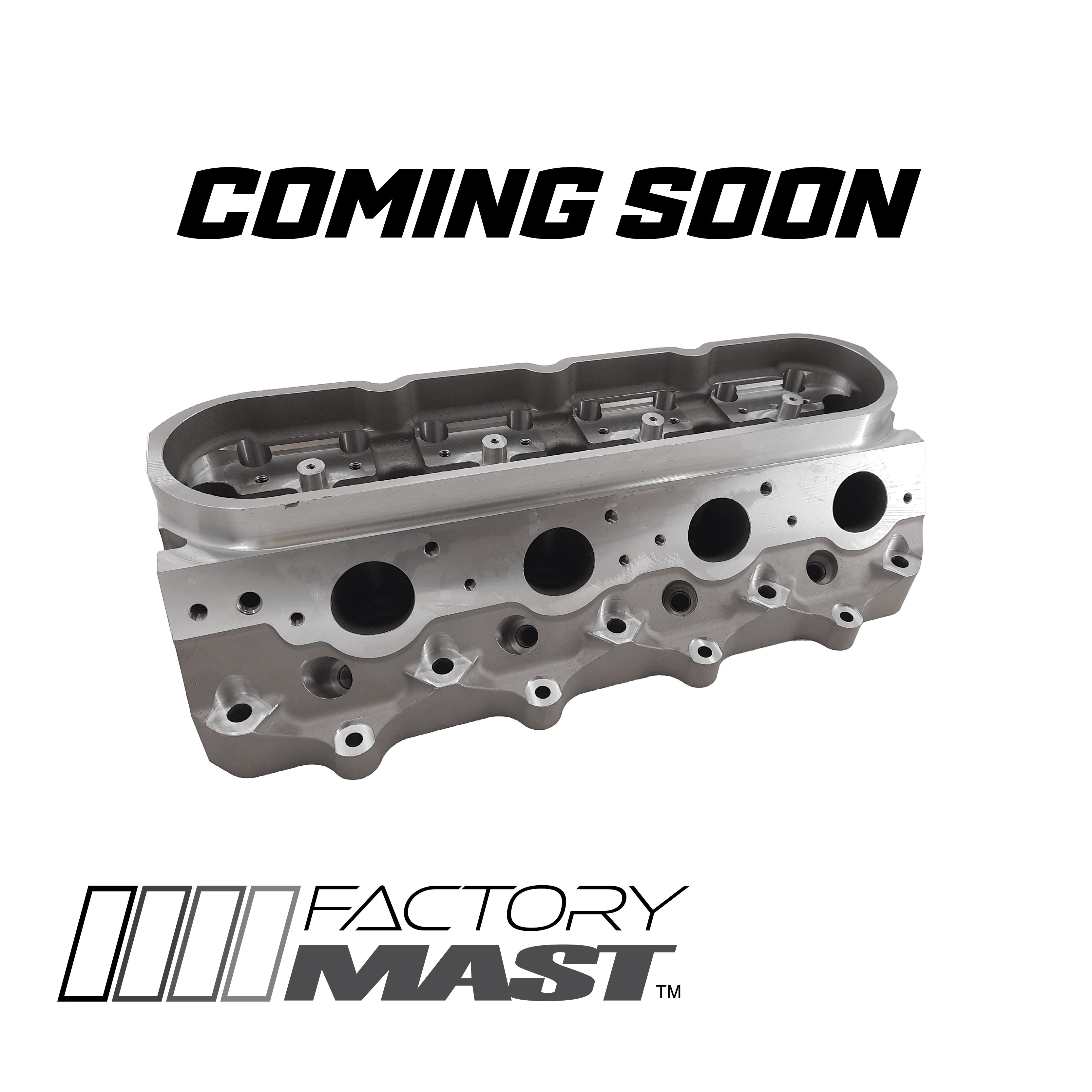 5.3/LS3 Small Bore | Factory Mast | As Cast | Cylinder Head - Single B ...