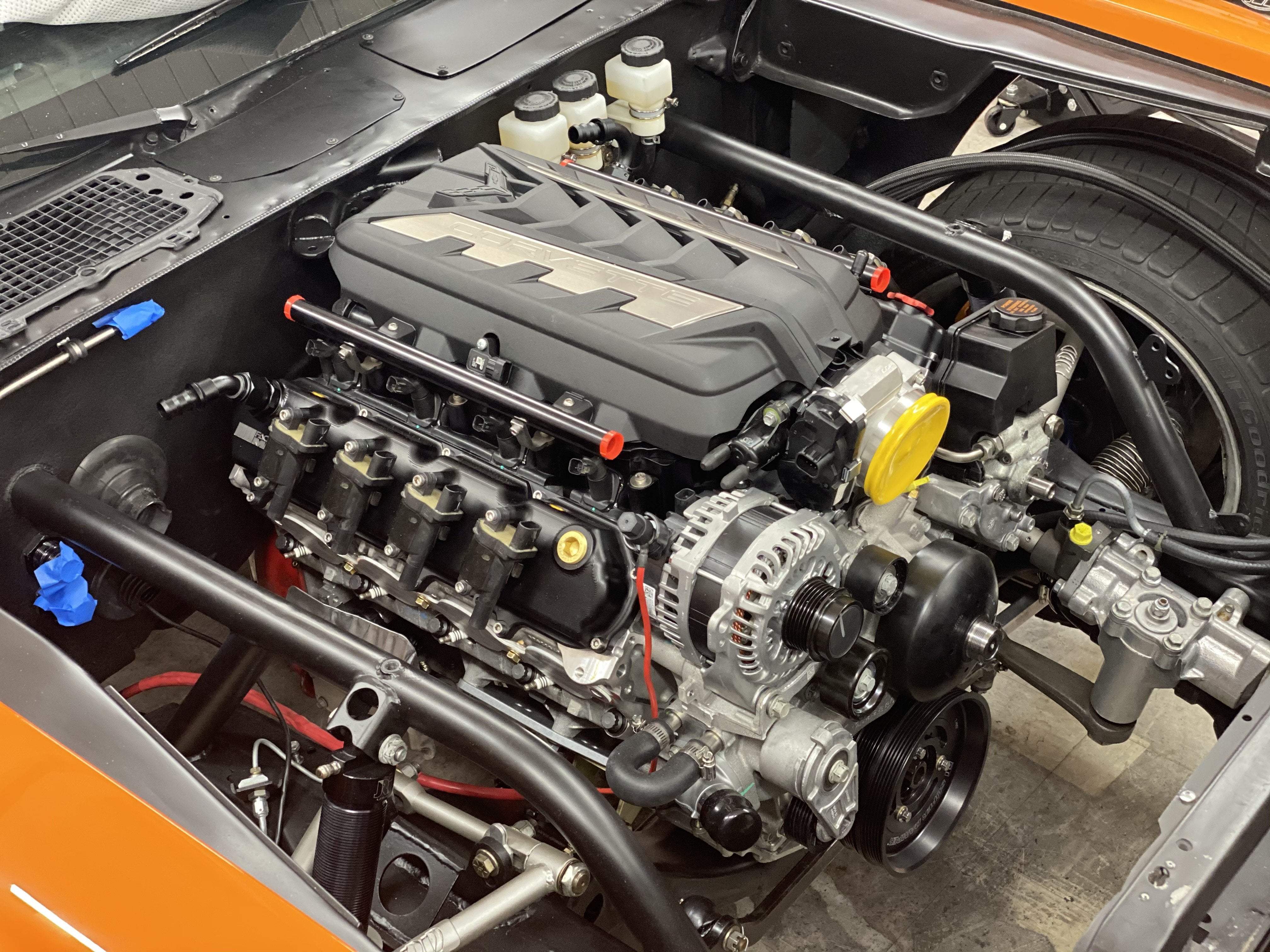 427ci GM LT Gen V | Aluminum Re-Sleeve Block | Dry Sump | Factory Mast ...