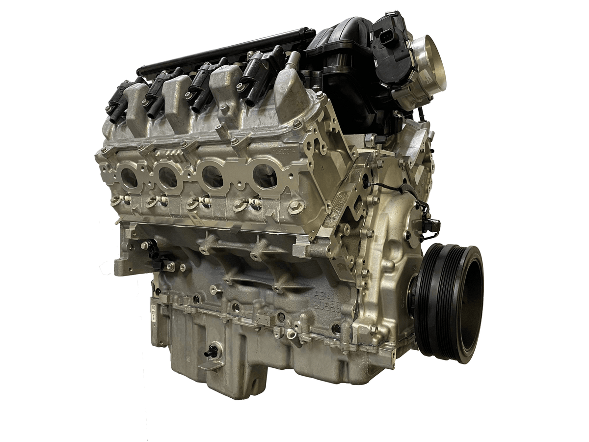600* HP Aluminum Block - 6.6 Liter Factory Mast Turn Key Crate Engine ...