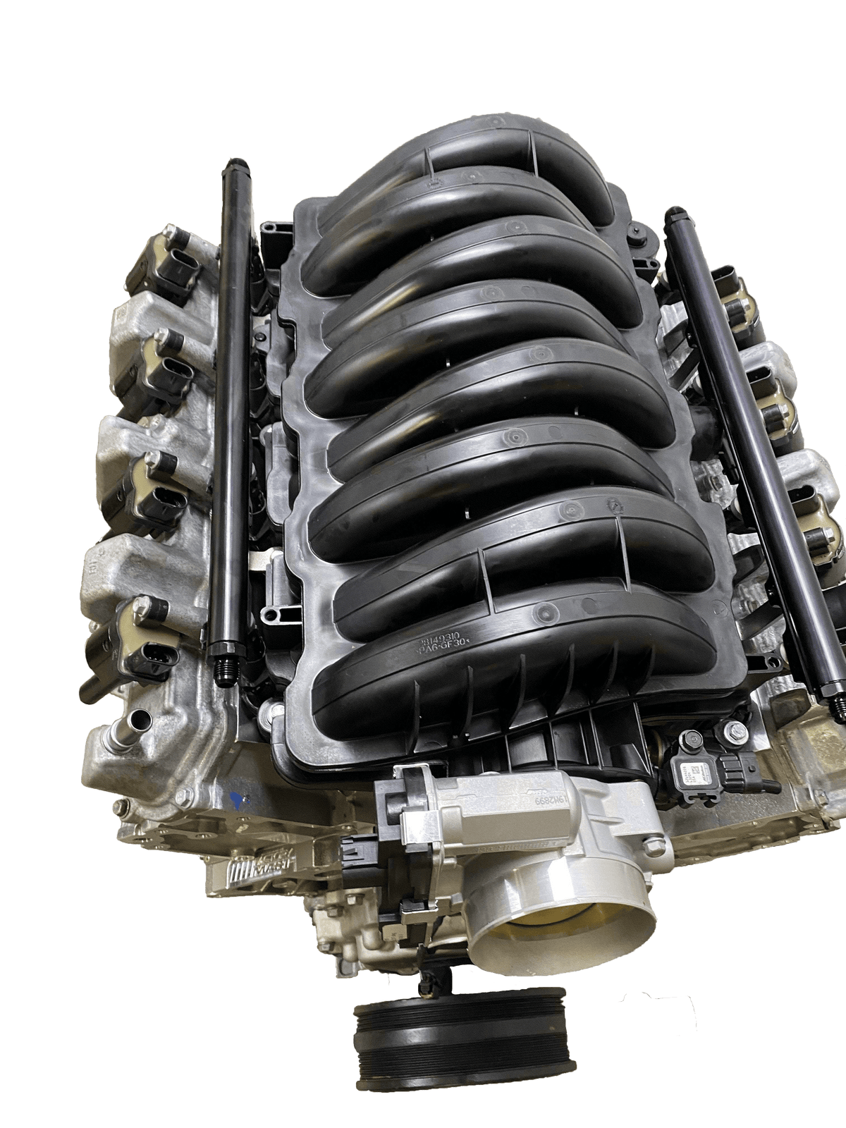 600* HP Aluminum Block - 6.6 Liter Factory Mast Turn Key Crate Engine ...