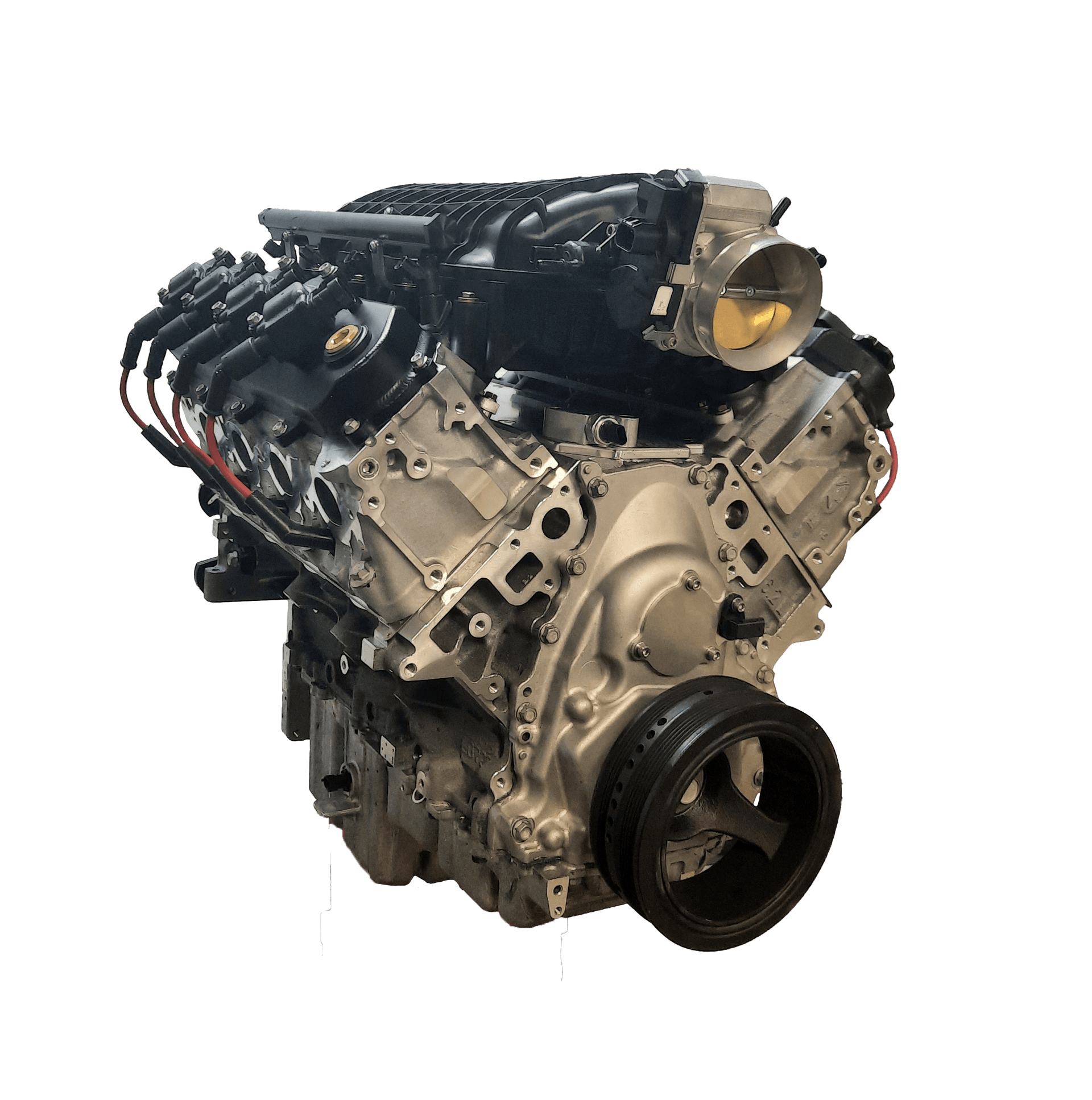 600* HP Aluminum Block - 6.6 Liter Factory Mast Turn Key Crate Engine ...