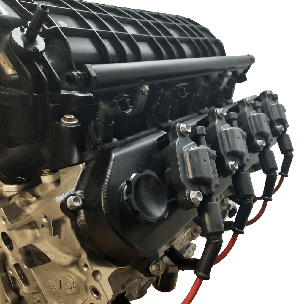 600* HP Aluminum Block - 6.6 Liter Factory Mast Turn Key Crate Engine ...