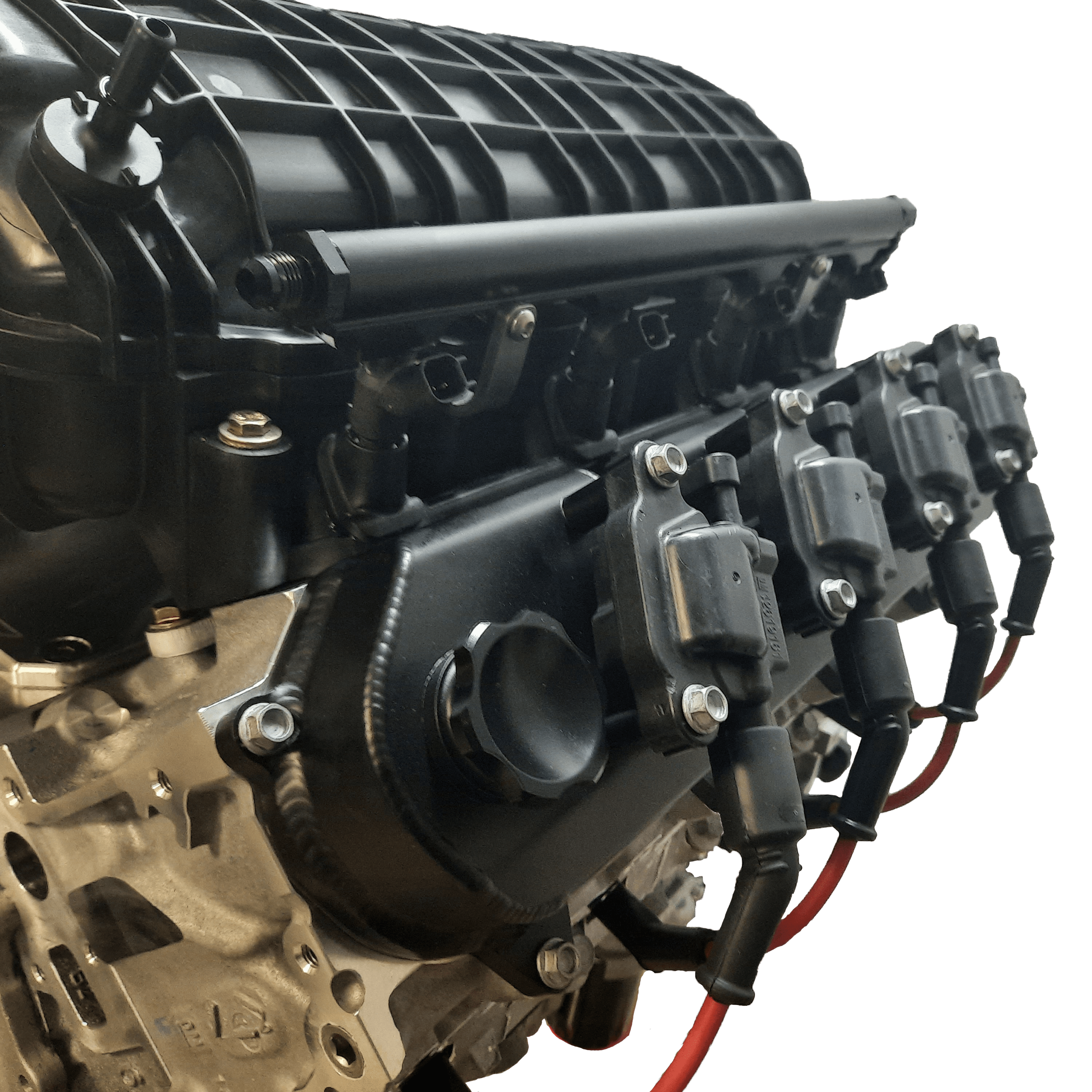 600* HP Aluminum Block - 6.6 Liter Factory Mast Turn Key Crate Engine ...