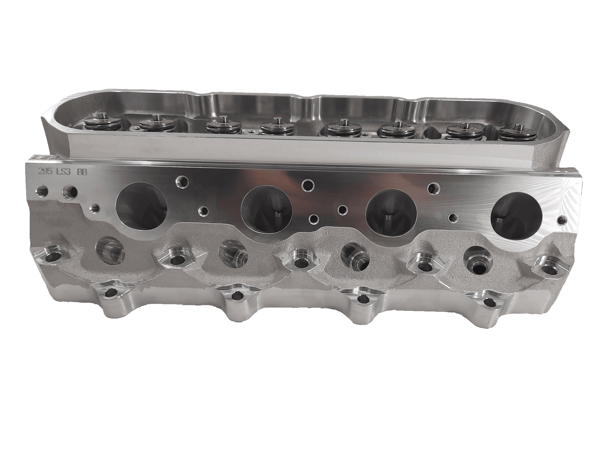 LS3 295cc 4.125" (+) Bore - Pair Black Label CNC Cylinder Heads - Jese ...