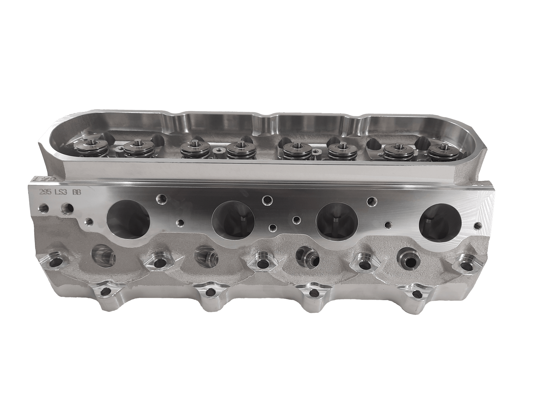 LS3 295cc 4.125" (+) Bore - Pair Black Label CNC Cylinder Heads - Jese ...
